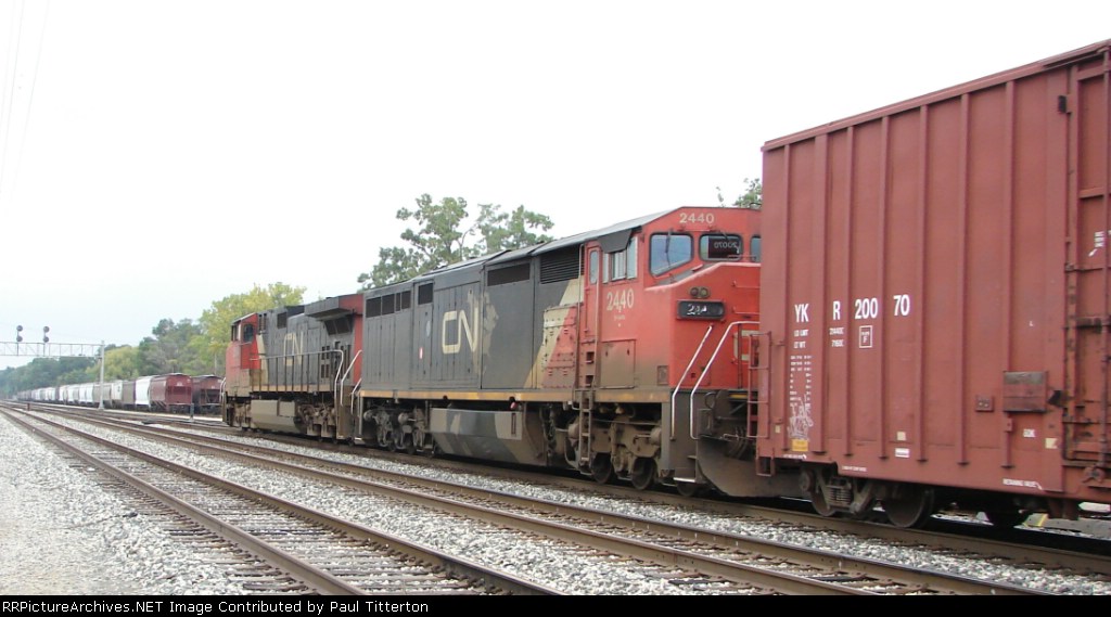 CN Manifest Northbound on IHB